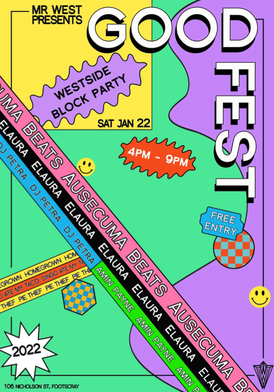GOOD FEST — A WESTSIDE BLOCK PARTY. JAN 22 | The Partae